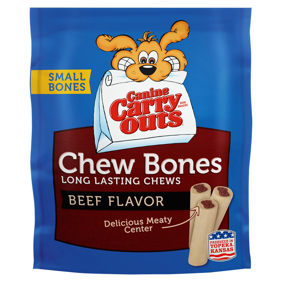 Chew Bones Beef Flavor – Small